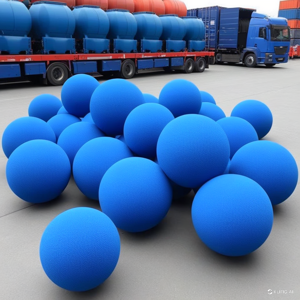 5-Inch Foam Ball for Drill Pipe Applications – Foam Wiper Ball